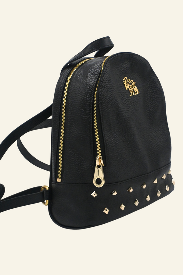 Leather Mini Backpack - Mongolian Gallery