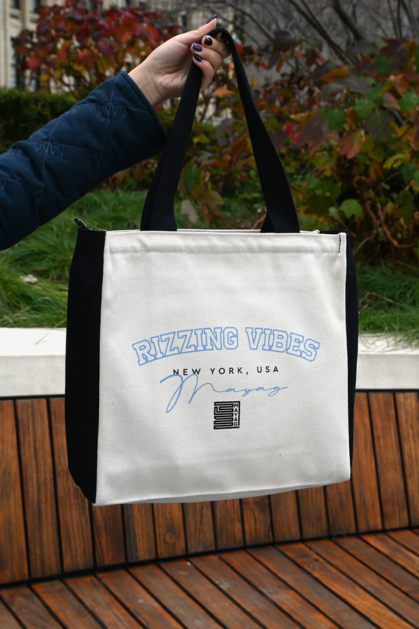 Rizzing Vibes Tote Bag - Mongolian Gallery