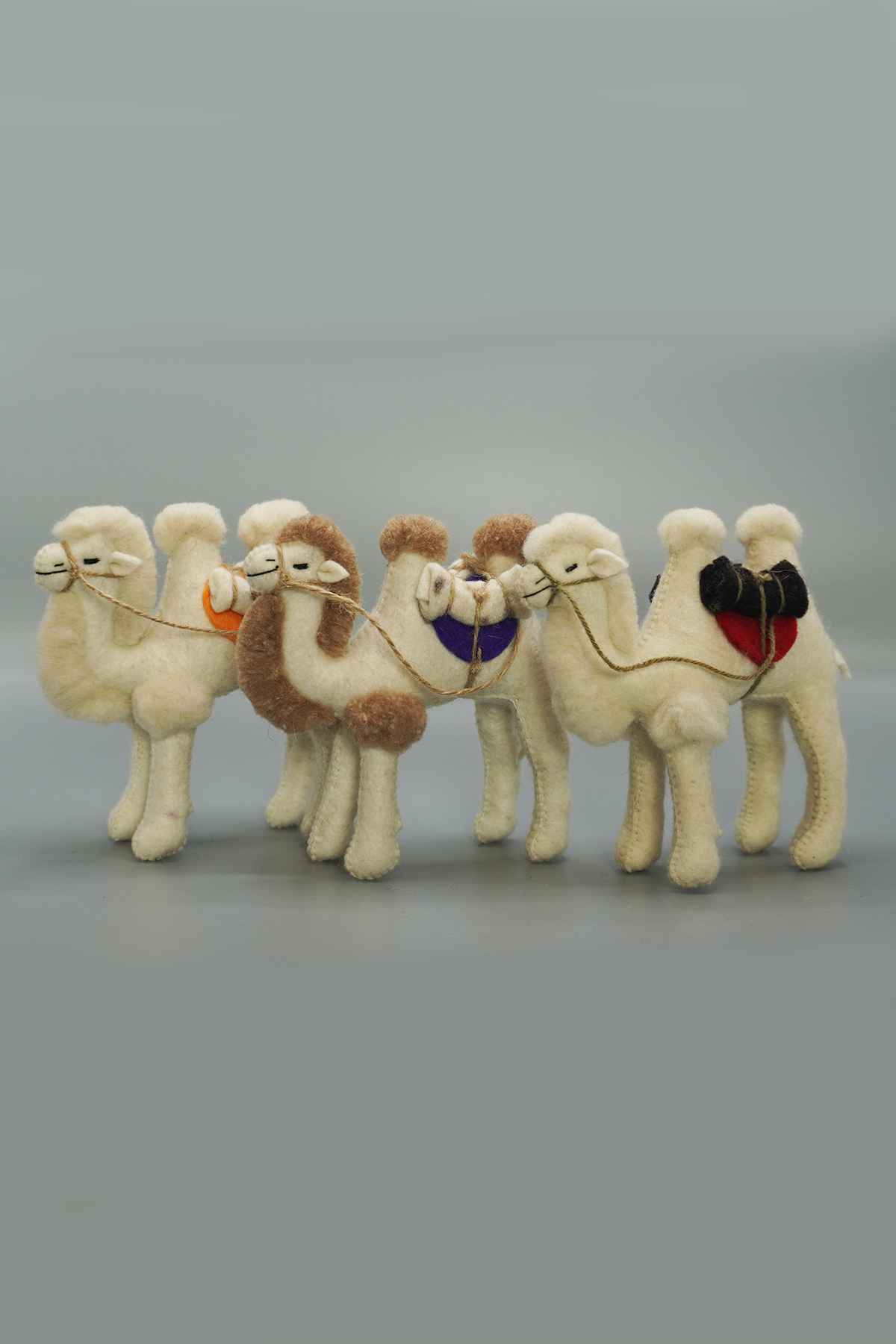 Felt Wool Two Hump Camel Medium sized - Mongolian Gallery